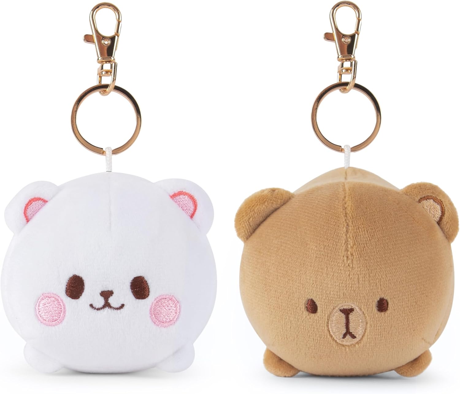 Milkmochabear Milk and Mocha Chonky Plush Keychain Set Authentic ...