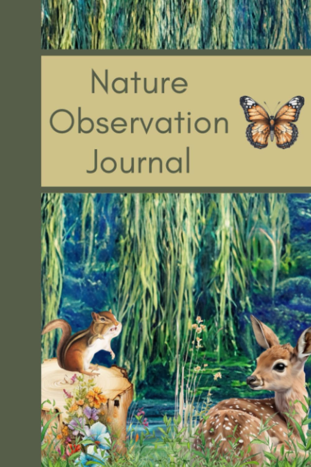 Nature Observation Journal: Fawn, Field and: Amazon.com: Books