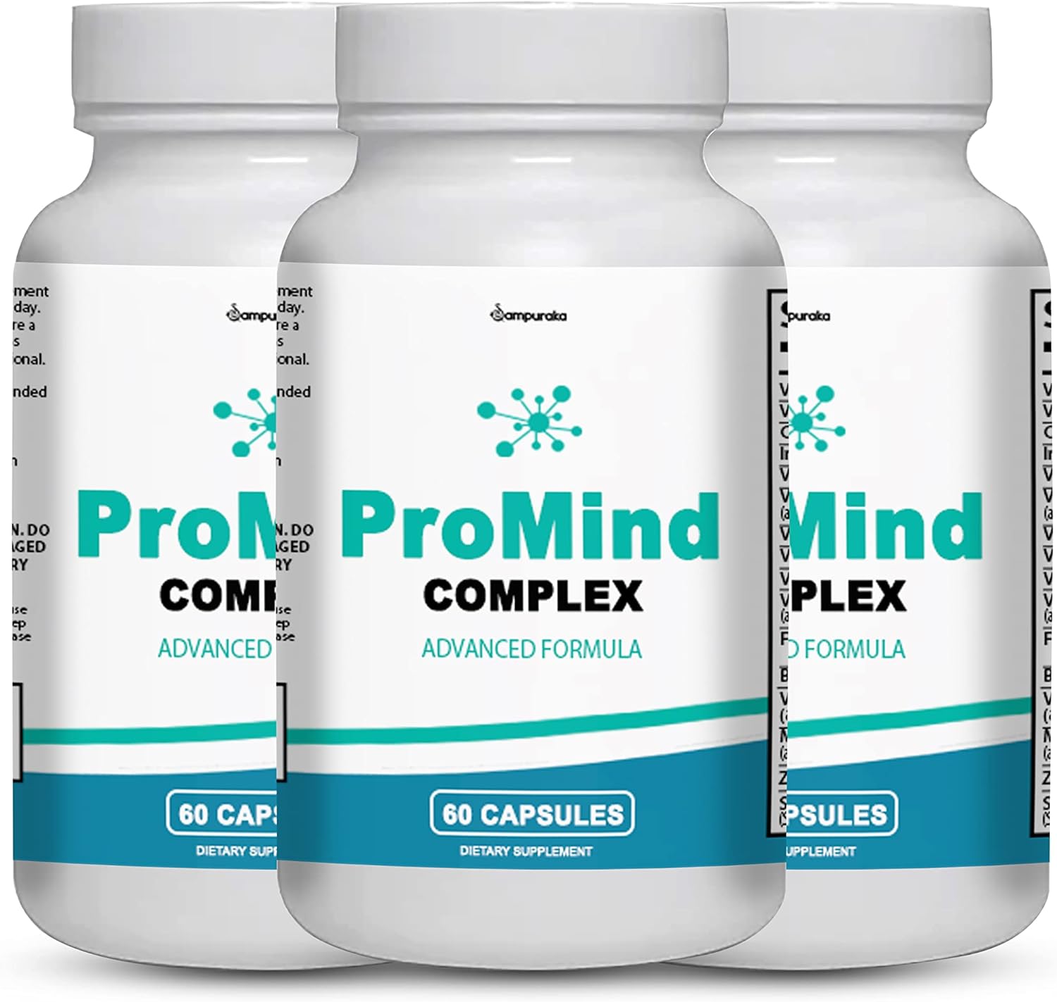 Amazon.com: ProMind Complex Advanced Formula 3 Bottles : Beauty ...