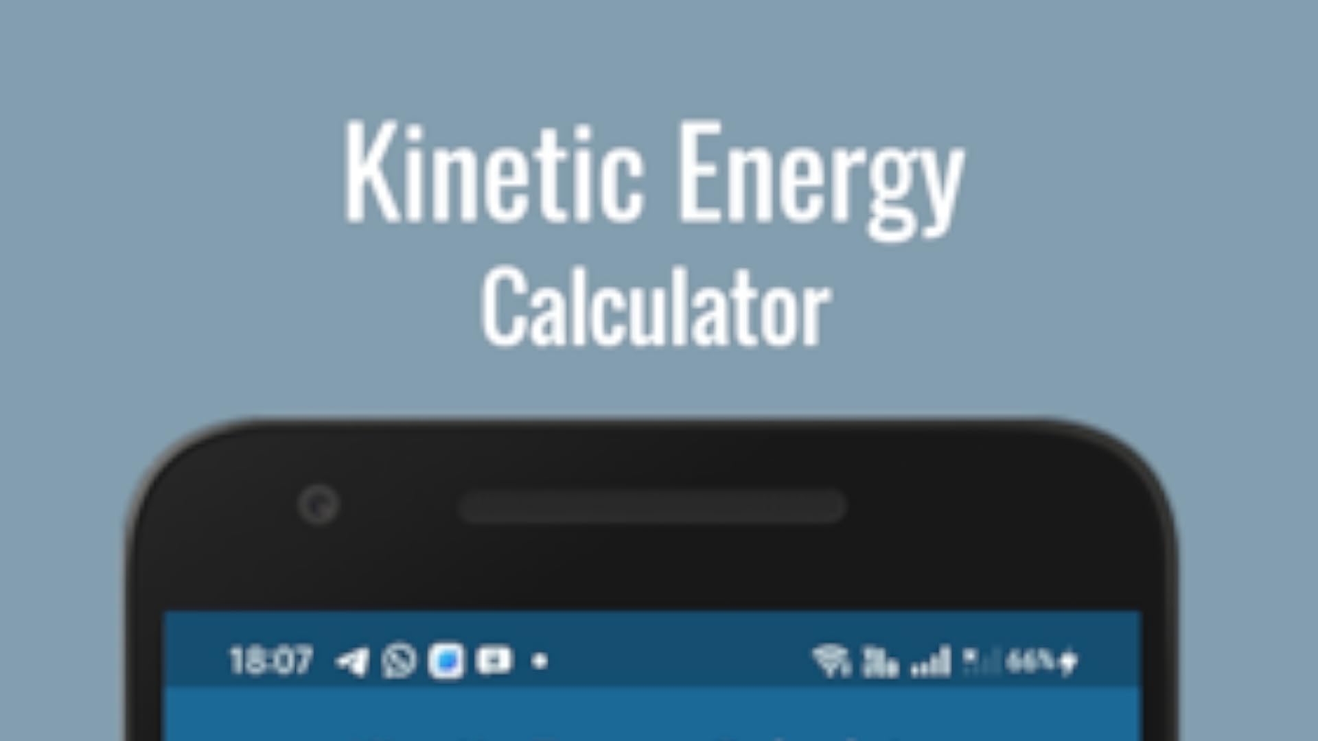 Kinetic Energy Calculator - App on Amazon Appstore