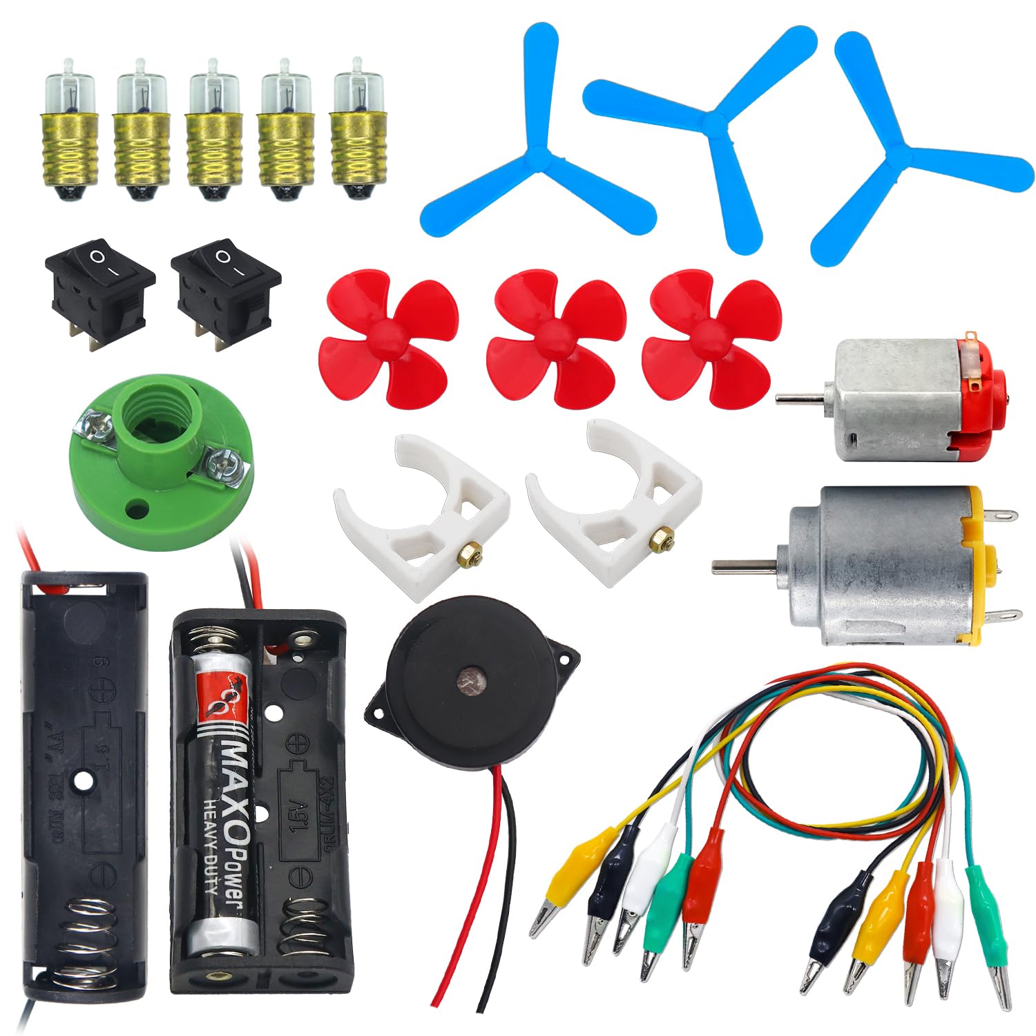 Electronic Spices Electric Circuit Motor Kit Montessori Learning Kits ...