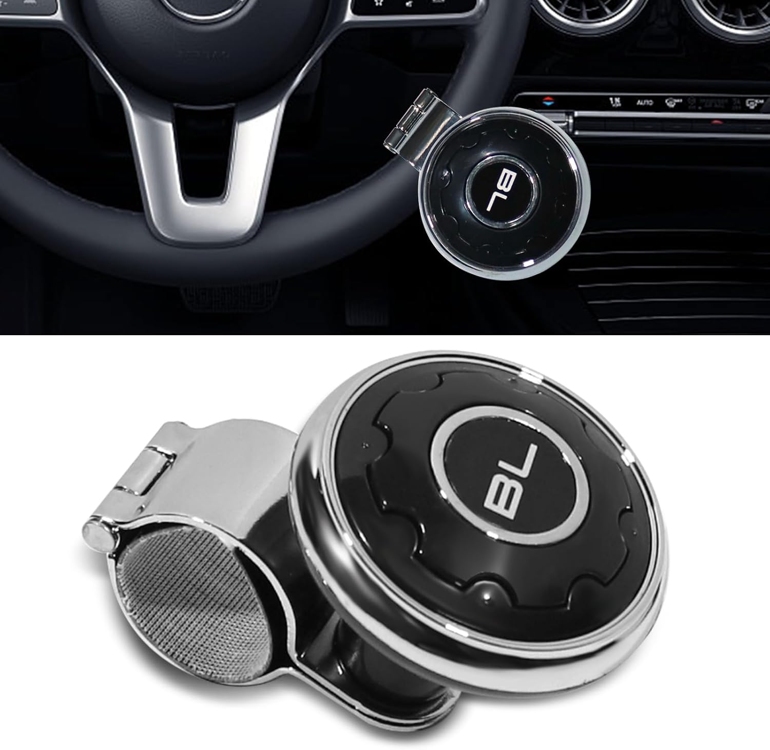 Amazon.com: Ouzorp 1PCS Steering Wheel Spinner Ball Knob-Power Handle ...