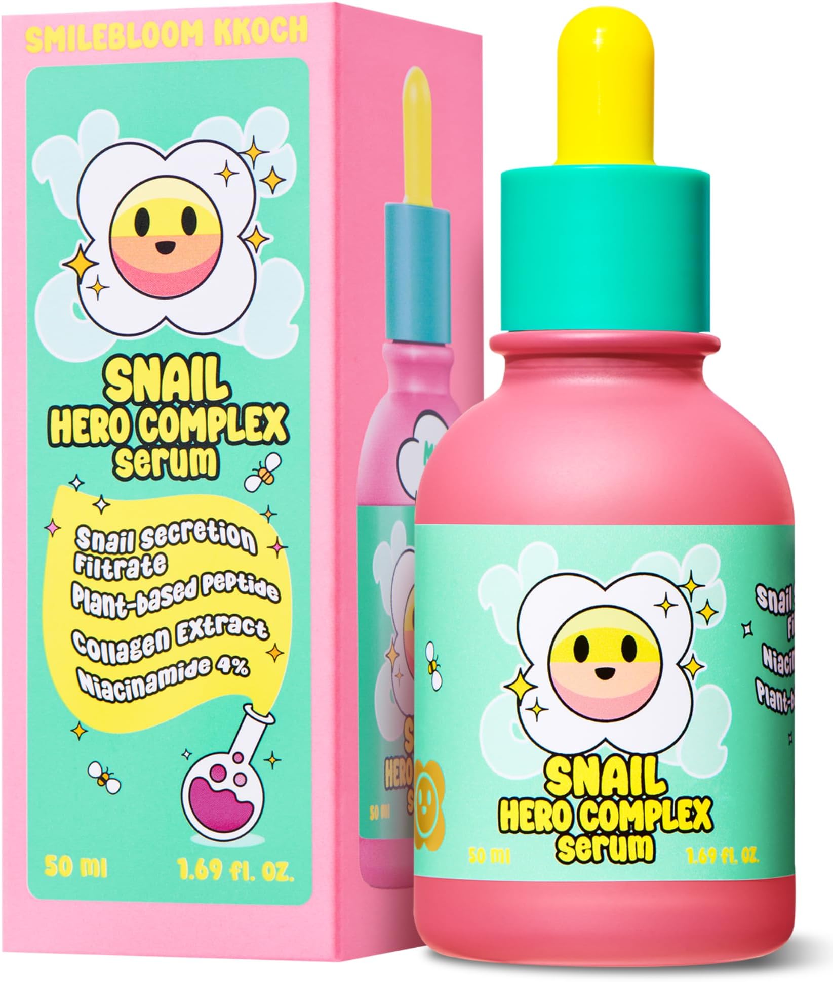 Amazon.com: Snail Mucin Serum Skincare Moisturizer: Korean skin care ...