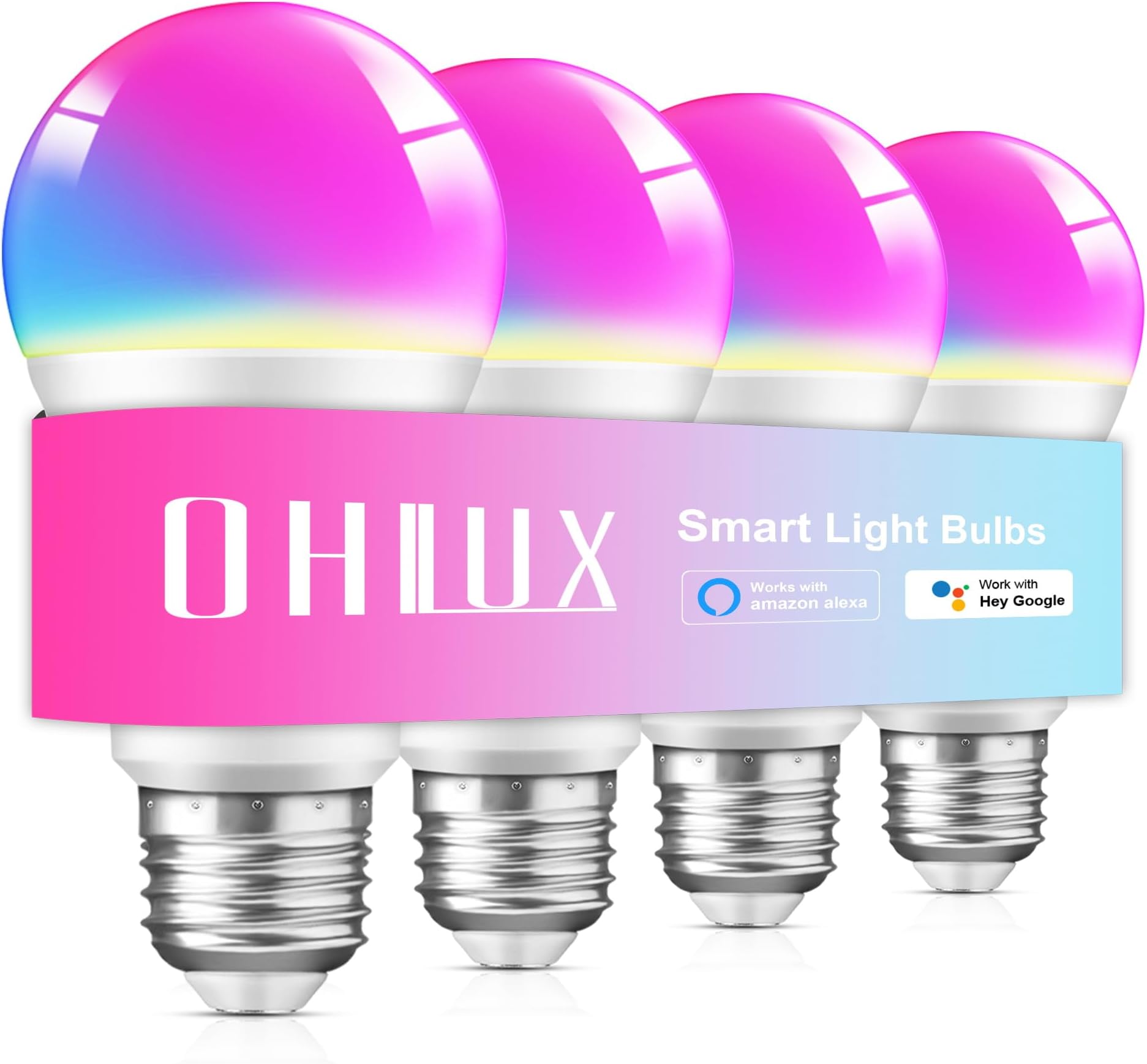 3 Focos Led Inteligentes Compatibles con Alexa y Google assistant ...