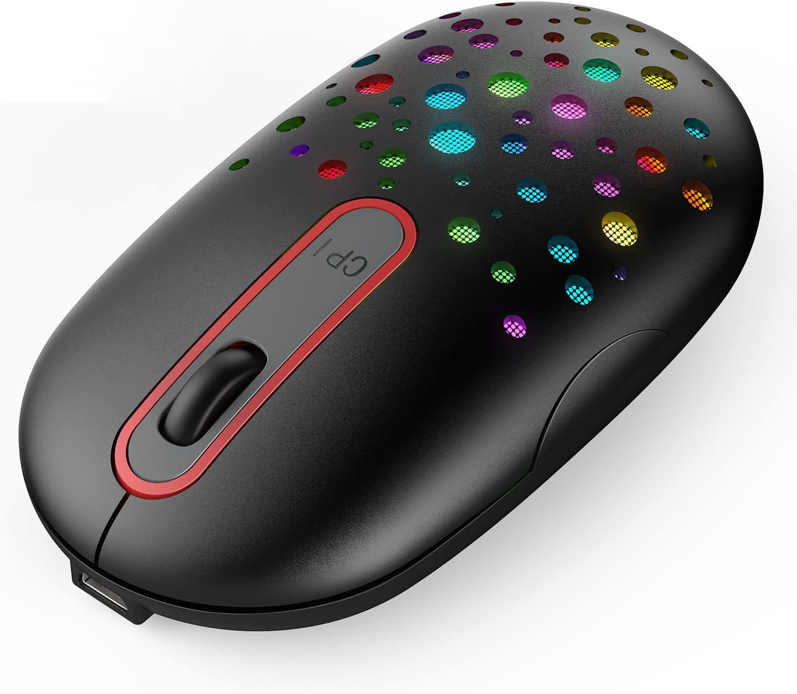 Amazon.com: PryRose LED Wireless Mouse, Backlit Color Changing Mouse ...