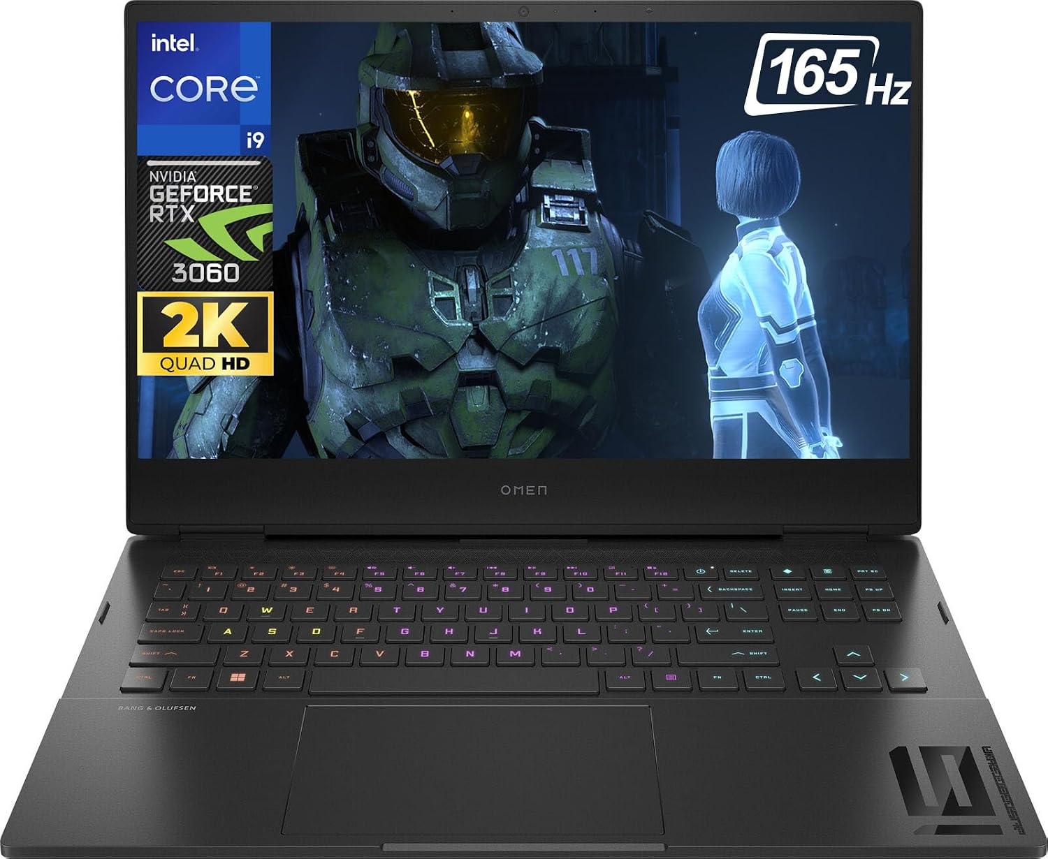 Amazon.com: HP 2023 Newest OMEN Gaming Laptop, 16.1" QHD 165Hz Display ...
