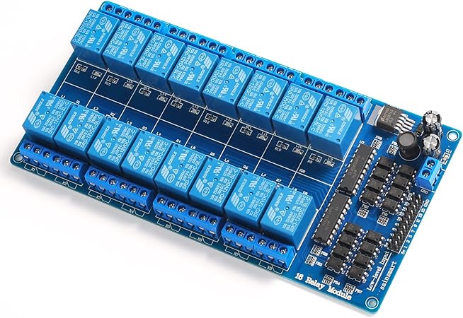 Amazon.com: SainSmart 16-Channel 12V Relay Module Board for Arduino DSP AVR PIC ARM : Electronics