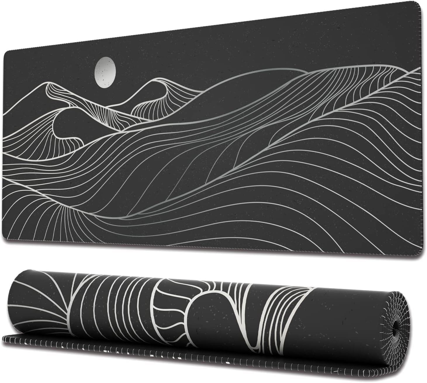 Ovenbird Large Gaming Mouse Pad with Stitched Edges, Minimalist ...