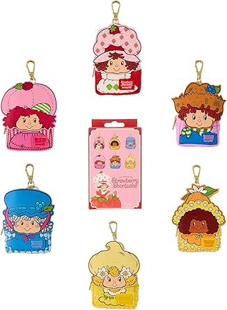 Loungefly Strawberry Shortcake & Friends Mystery Mini Backpack Keychain ...