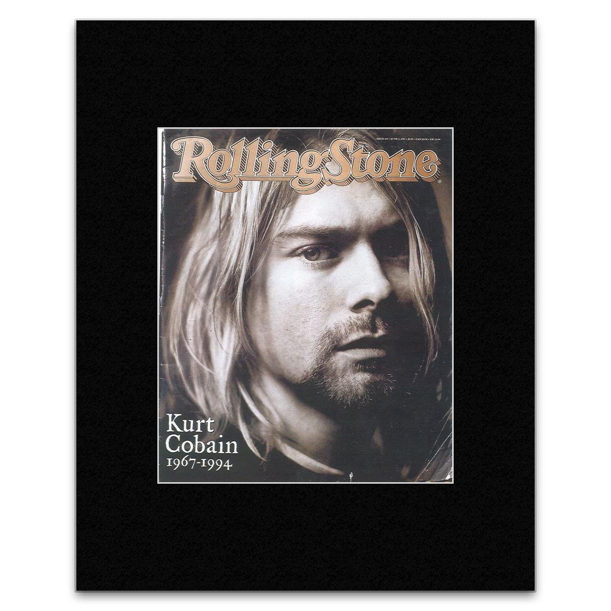 Kurt Cobain Poster Rolling Stone