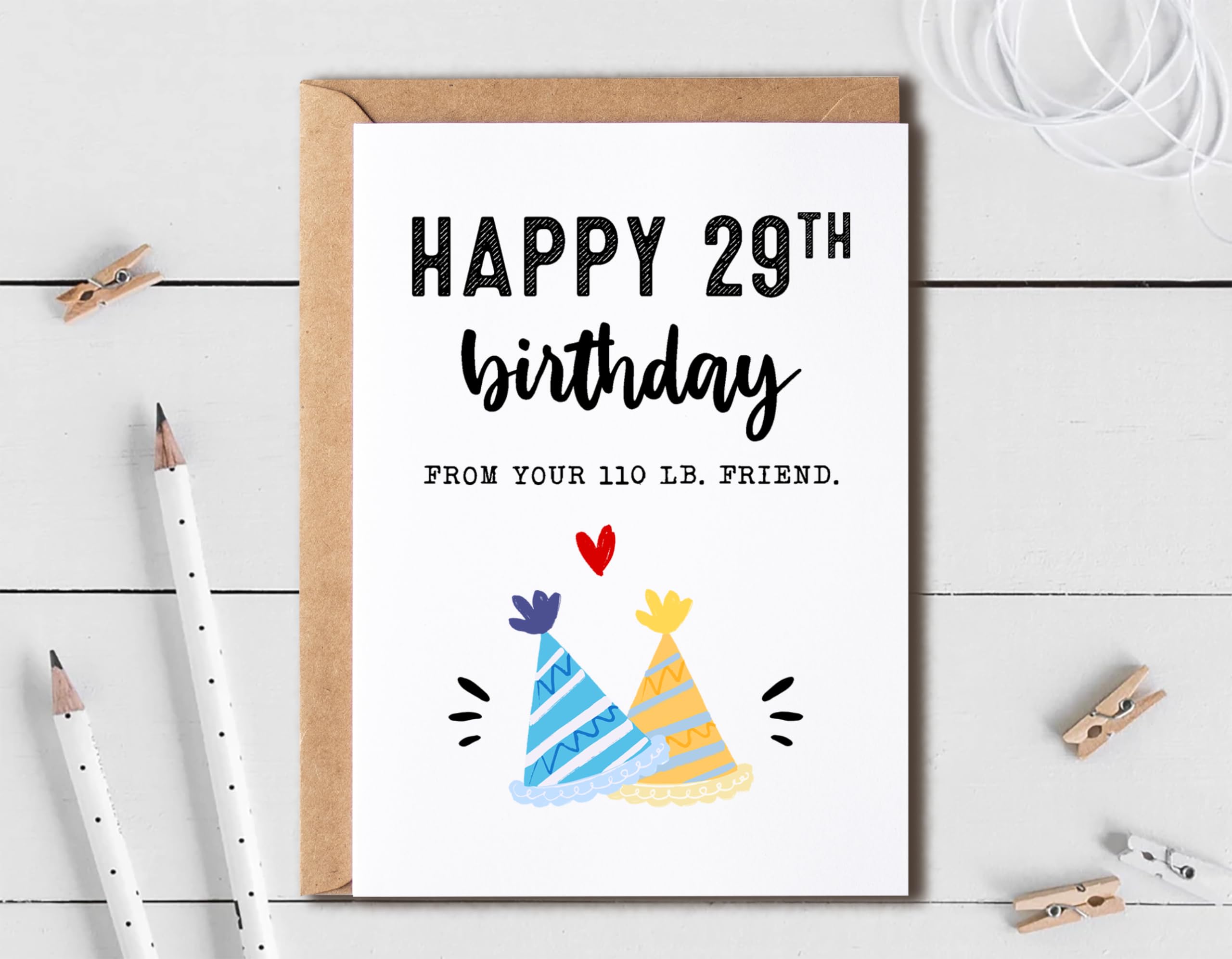 Happy 29th Birthday Card Funny Happy 29th Birthday Wishes Wish By