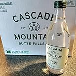 Amazon.com: Cascade Mountain Spring Water in Glass Bottles | 12oz (12 Pack) | 7.7 pH Balanced ...