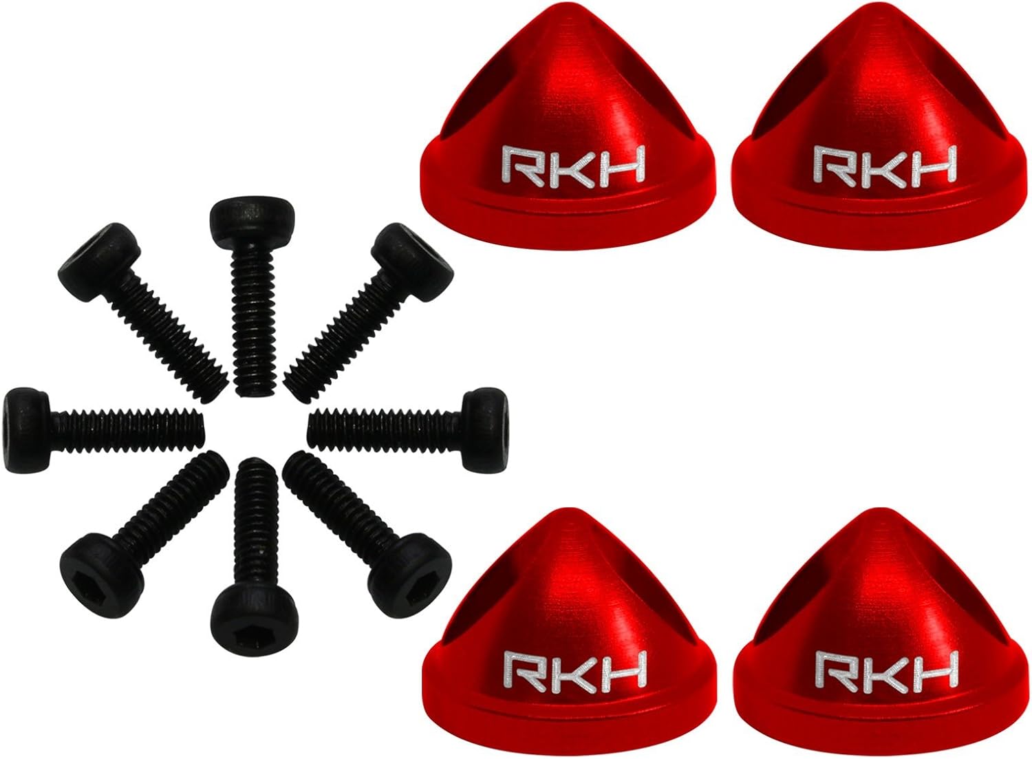 Amazon.com: Rakonheli CNC Aluminum Propeller Adapter Set (Red) - EMAX ...