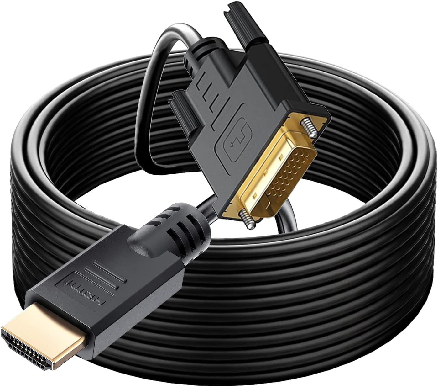 Amazon.com: BlueRigger HDMI to DVI Cable (25FT, High-Speed, Bi ...