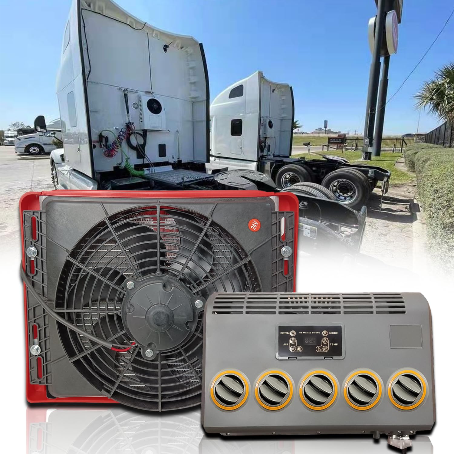 Amazon.com: Mieligo 24 Air Conditioner 8000BTU, Mini Split 24 Volt Air ...