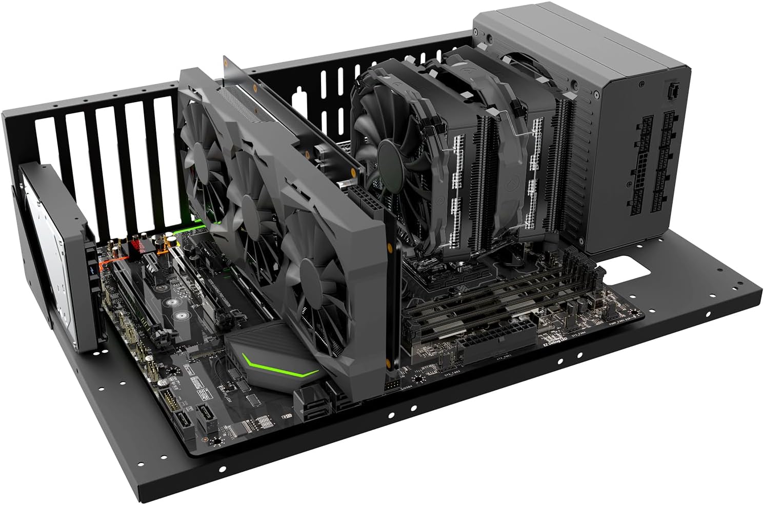 Amazon.com: Motherboard Acrylic Frame,Computer Motherboard Transparent ...