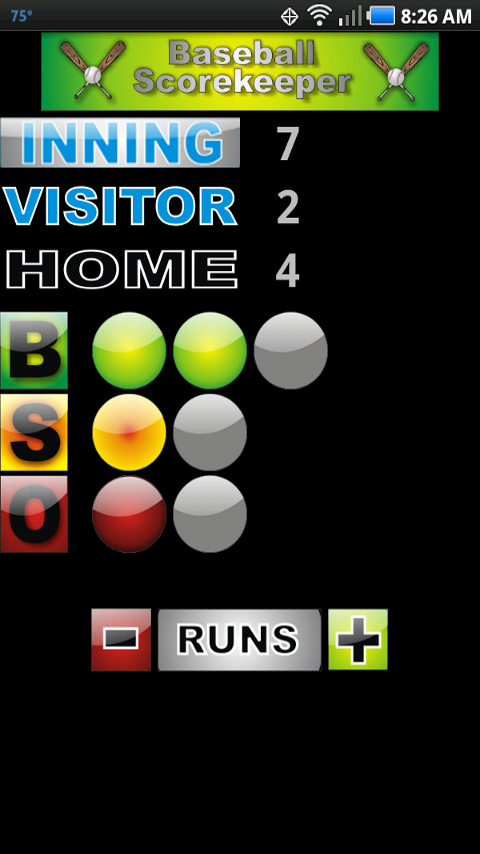 Baseball Score Keeper - App on Amazon Appstore
