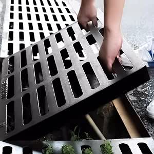 Amazon.co.jp: Drain Sink Heavy Duty Sewer Drain Cover Cast Iron ...
