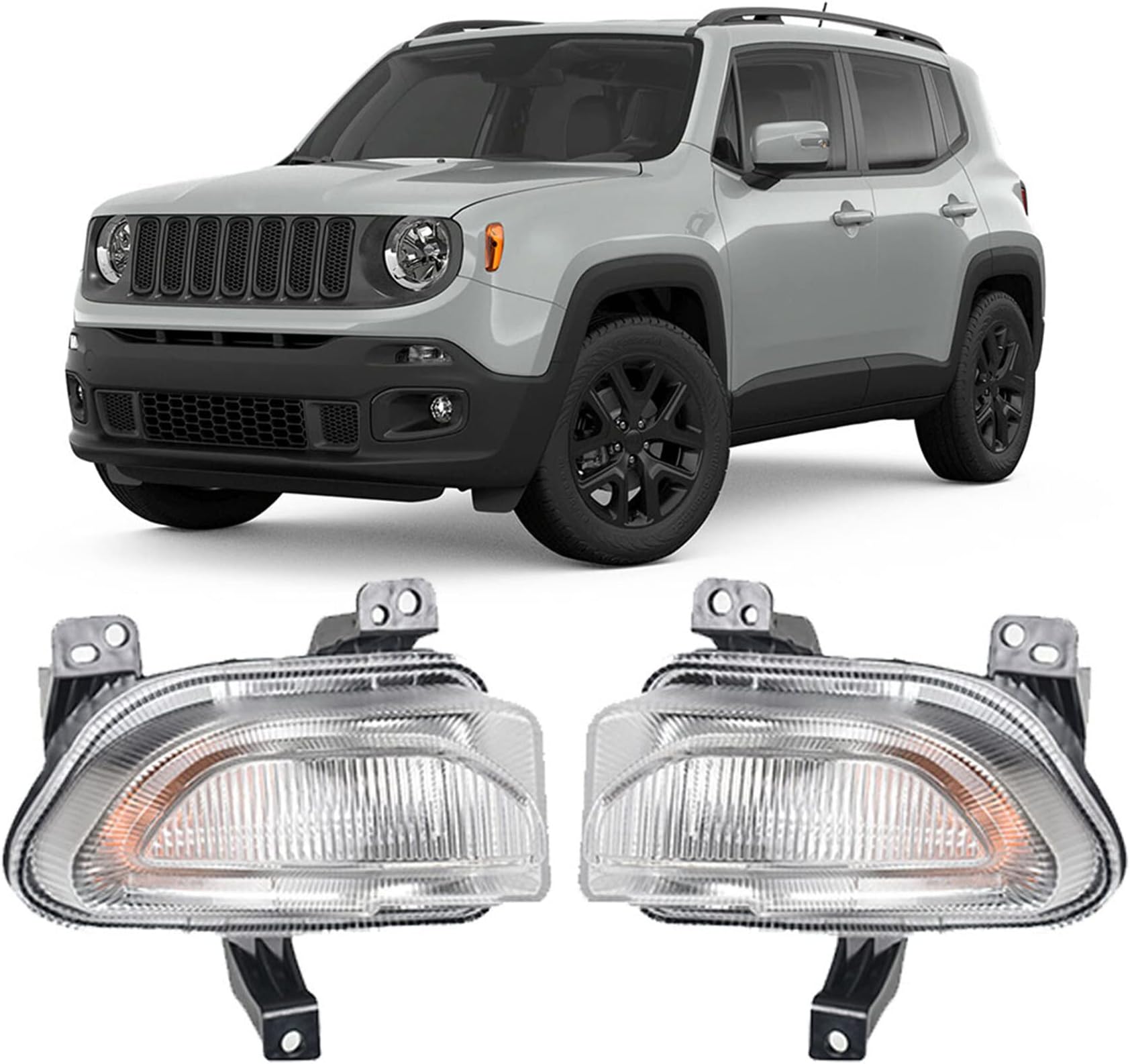 Amazon.com: WFLNHB 1 Pair Left & Right Side Turn Signal Parking Lights ...