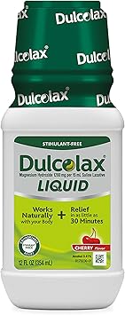 Amazon.com: Dulcolax Liquid Laxative, Stimulant Free Laxative for ...