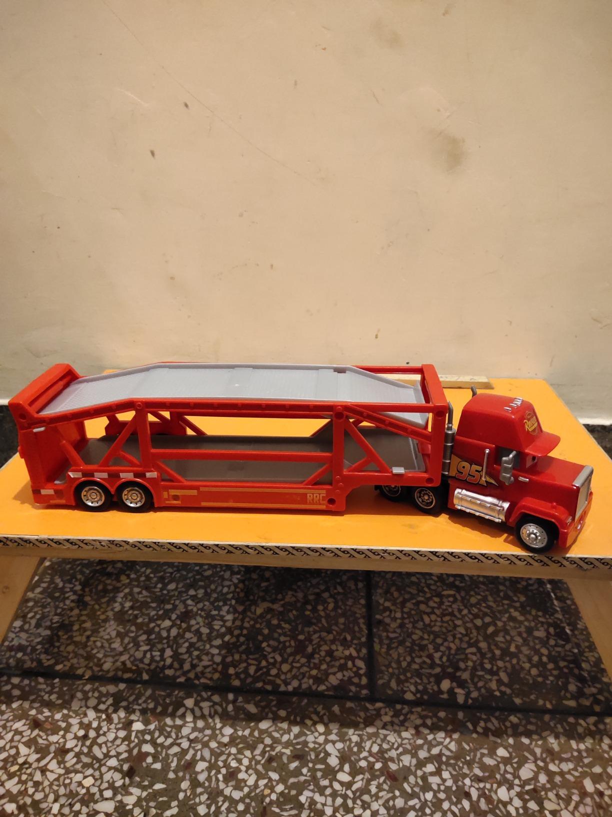 Cars Disney Pixar Launching Mack Transporter Multicolor, Kid : Amazon ...