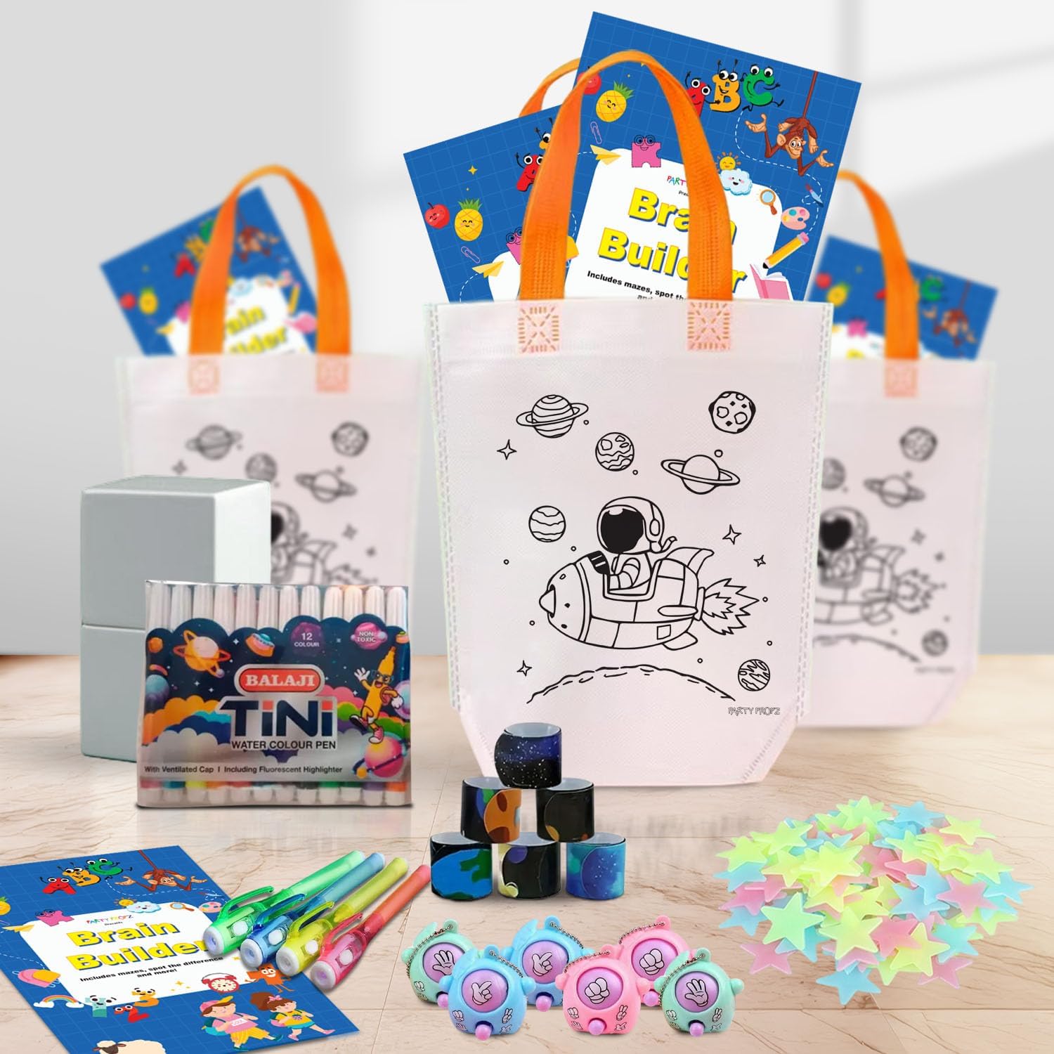 Party Propz Birthday Return Gifts for Kids - 70Pcs for 10 Guest ...