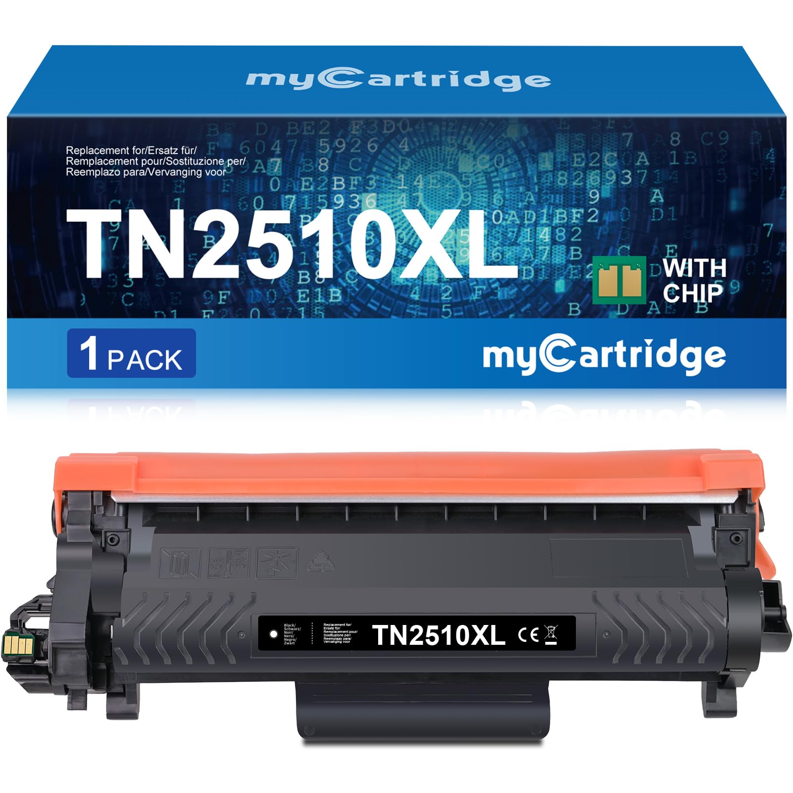 MYCARTRIDGE TN2510 XL Toner Kompatibel für Brother TN2510XL TN2510 TN ...