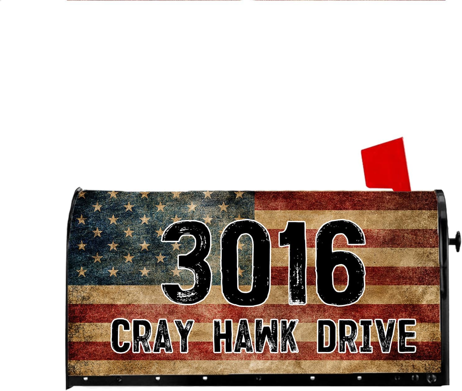 Amazon.com: Custom Mailbox Covers Personalized Numbers Address Mailbox ...