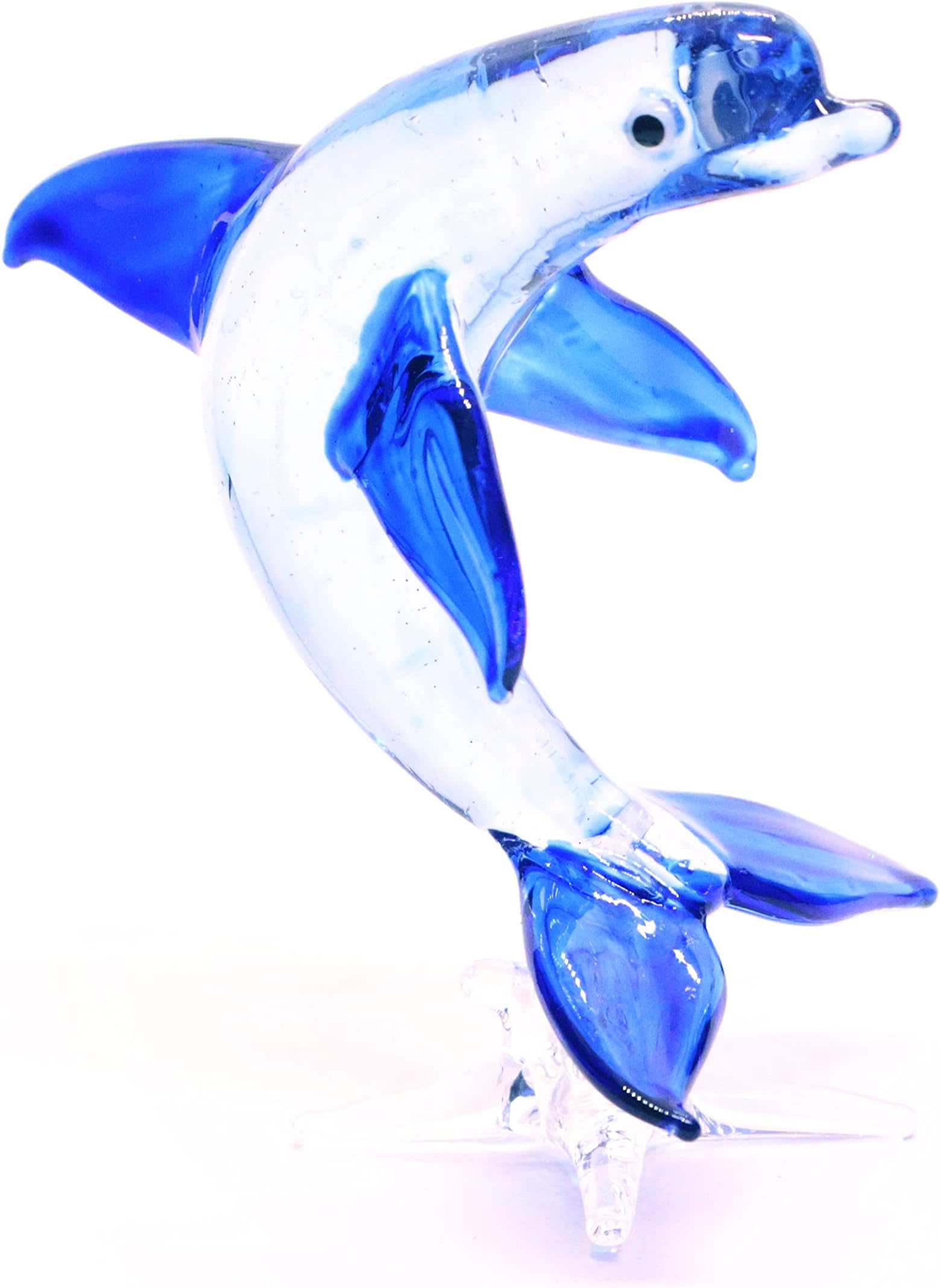 Amazon.com: WitnyStore Tiny 2" Long Clear Charging Bull Figurine ...