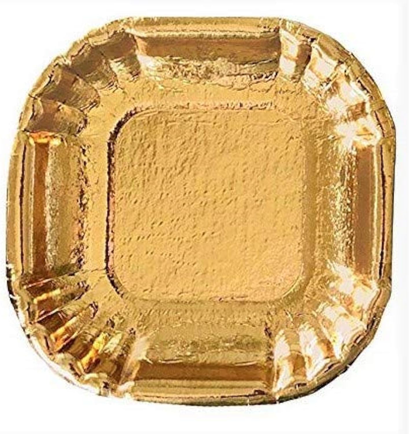 Amazon.com | Mini Square Pastry Tray ,Gold Mini Dessert Plates ...