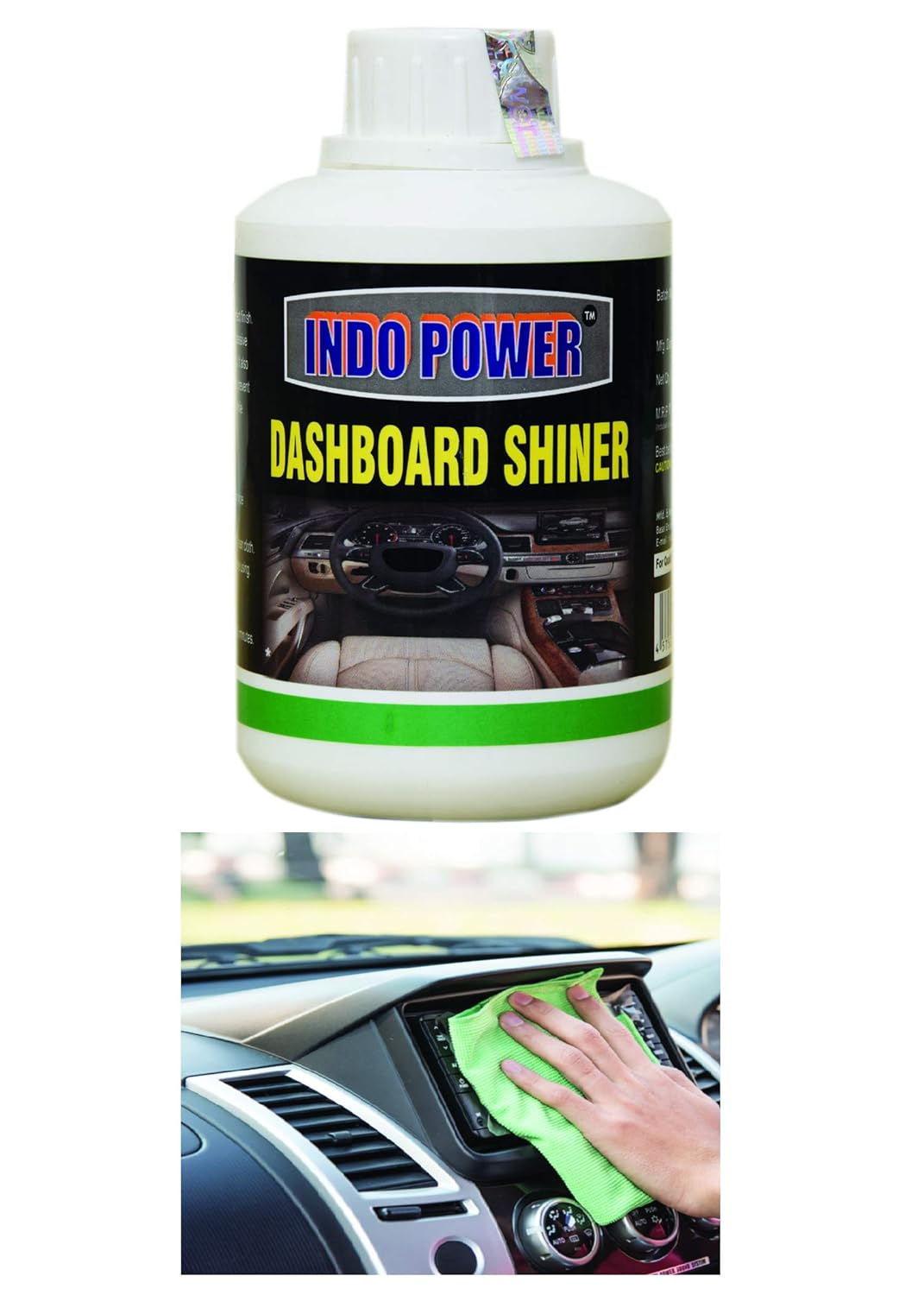 INDO POWER® I13-DASHBOARD SHINER 250ml. : Amazon.in: Car & Motorbike