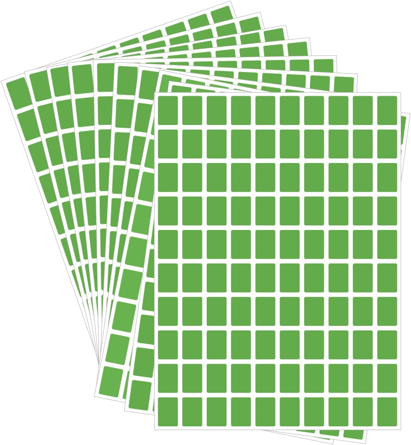 Amazon.com : Starboling Color Coding Labels,3000 PCS 1/2" x 3/4" Green ...