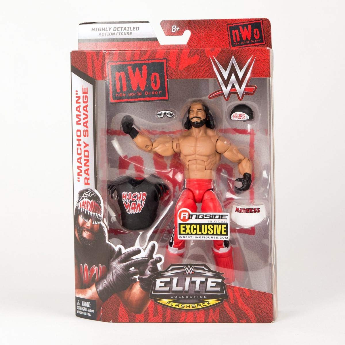 Macho Man Randy Savage Nwo Wolfpack Paintin Manning Snap Into A Slam