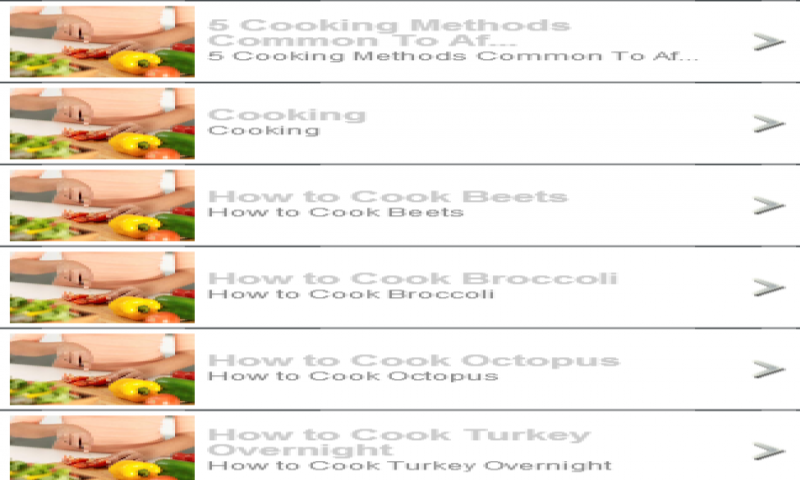 Cooking guides - App on Amazon Appstore