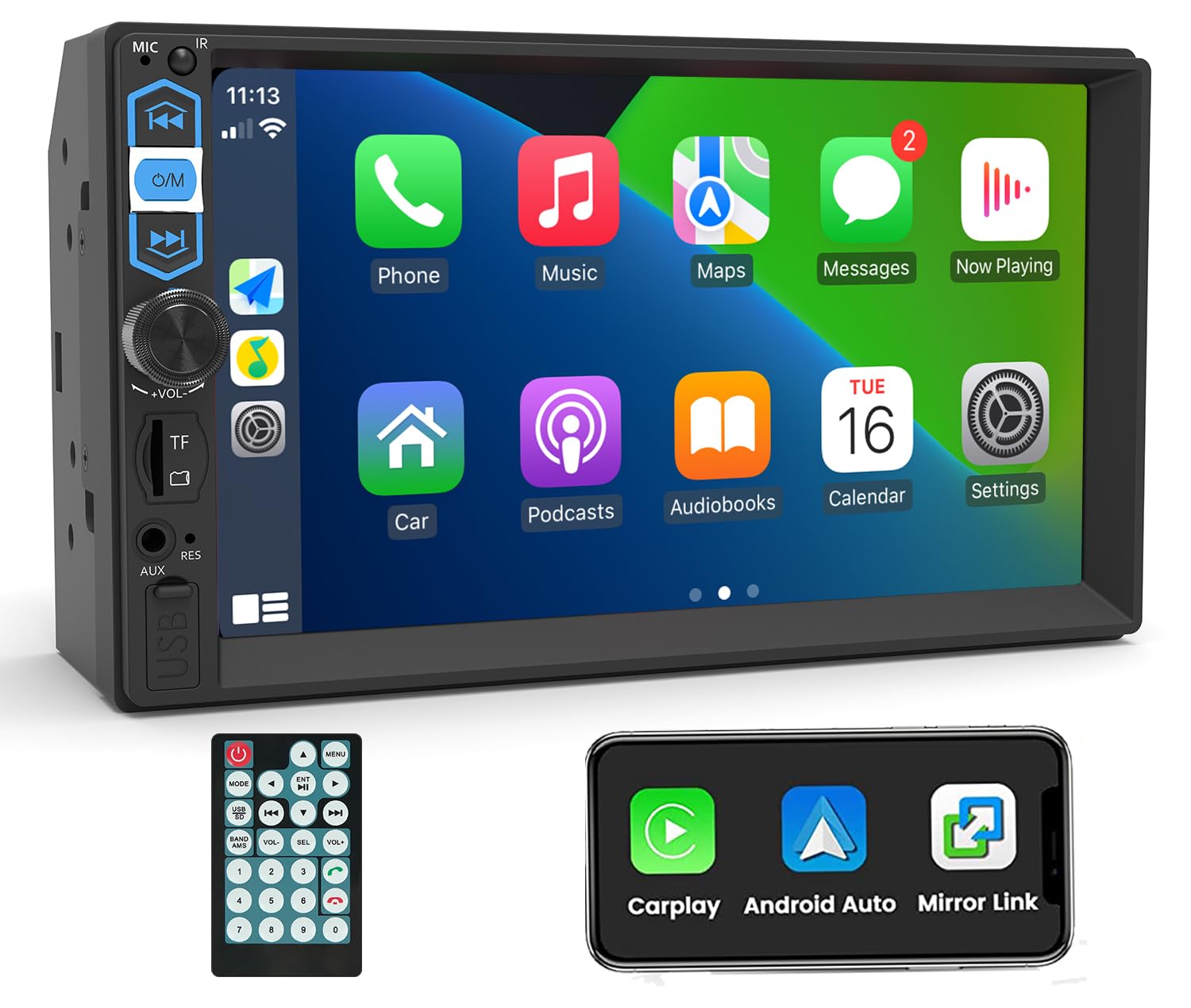 Snapklik Naifay Double Din Car Stereo