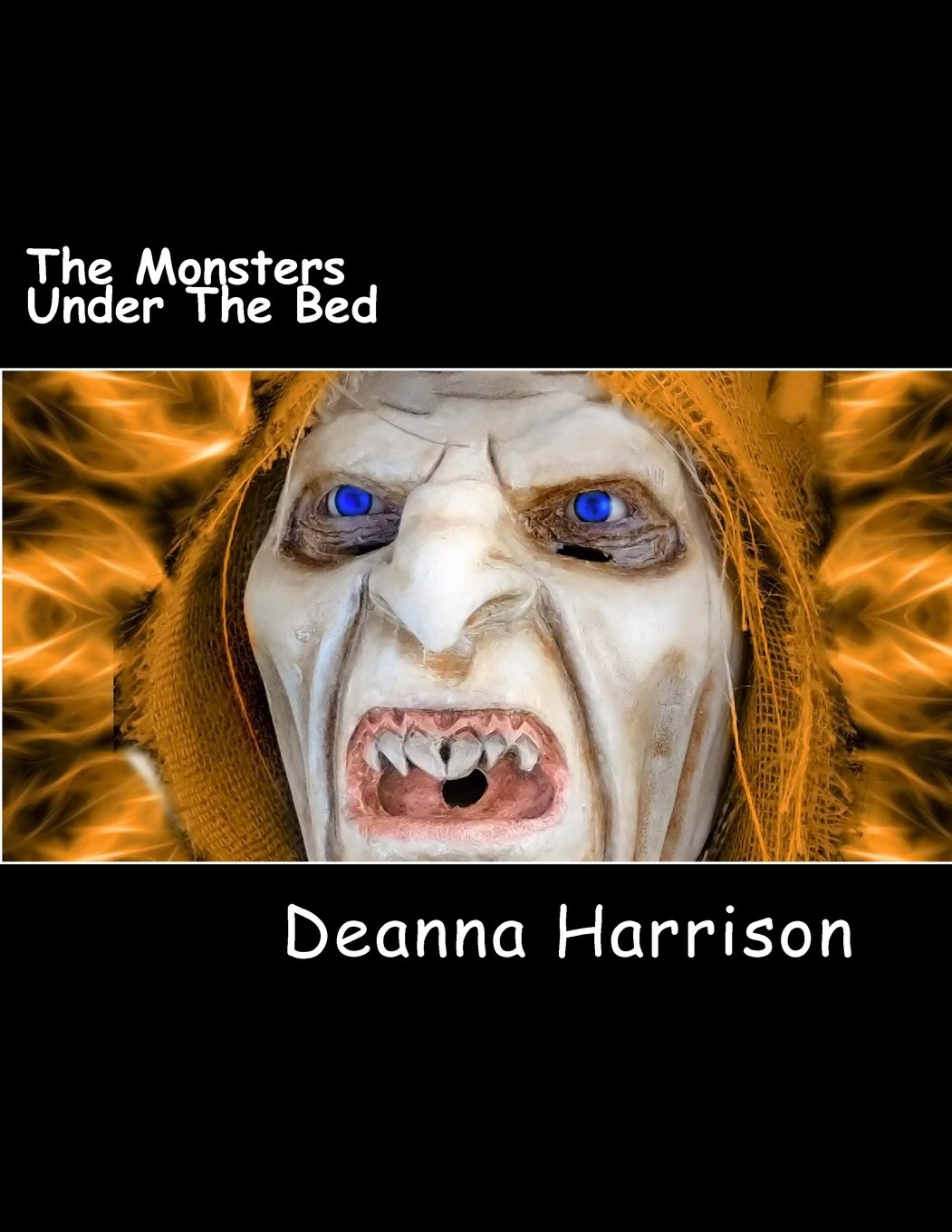 Amazon.com: The Monsters Under The Bed: Halloween Adult Gray Scale ...