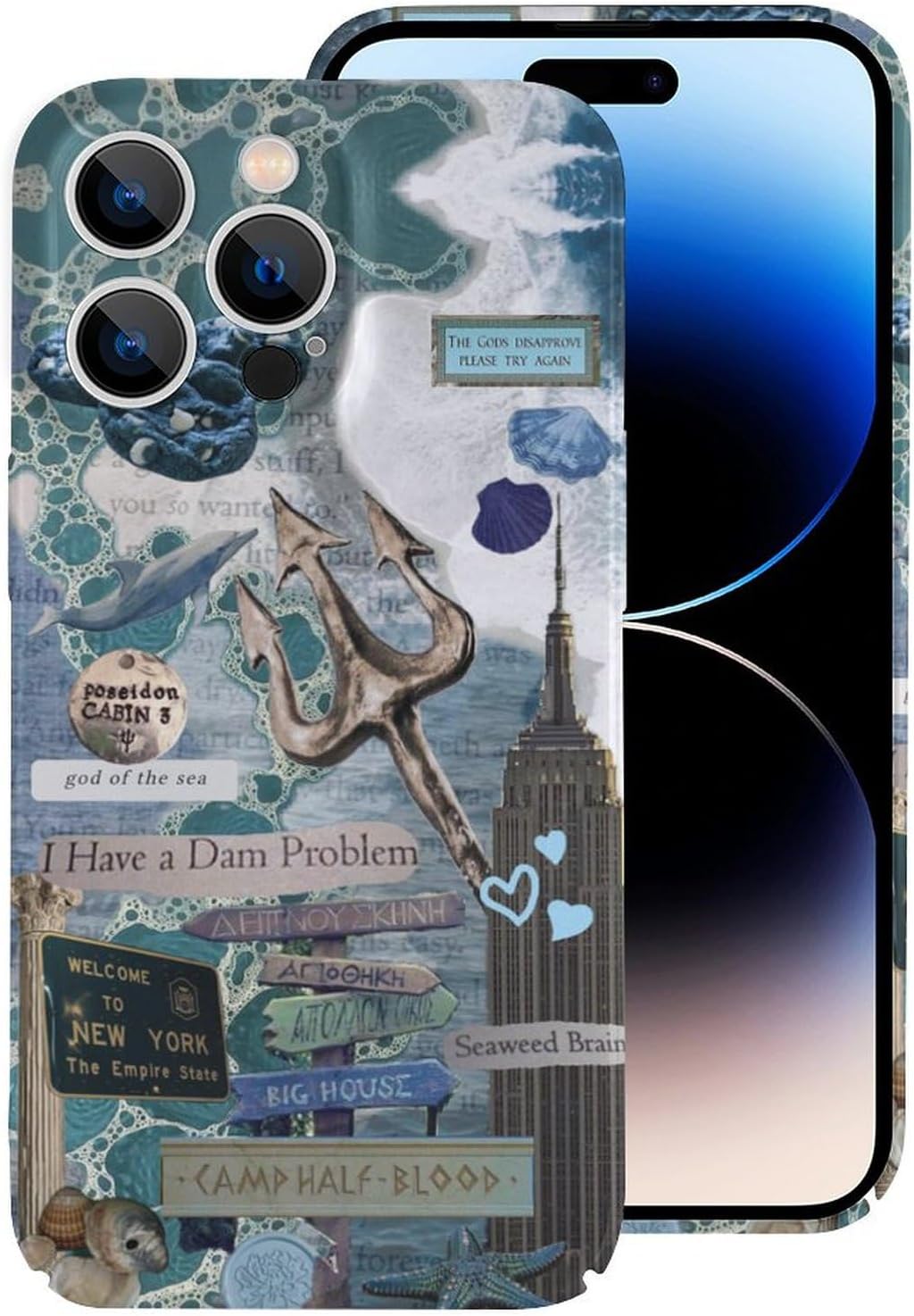 Amazon.com: Percy Merch Phone Case Cover for iPhone 16 Plus pjo and The ...