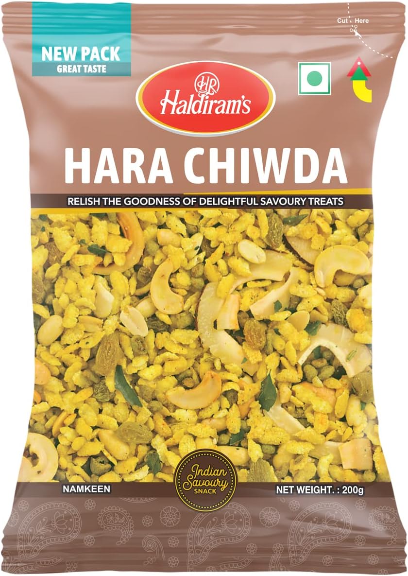 Haldiram's Hara Chiwda - 200g by Haldiram : Amazon.ca: Grocery ...