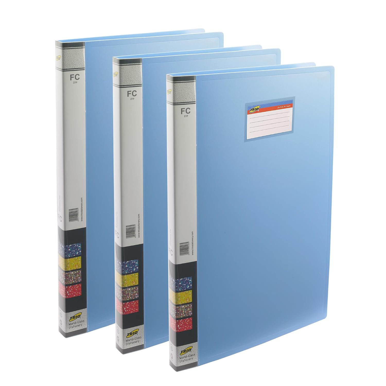 TRIO Clip File - Foolscap Size, Cobra Spring, Rust-Free Rivets, Inner ...