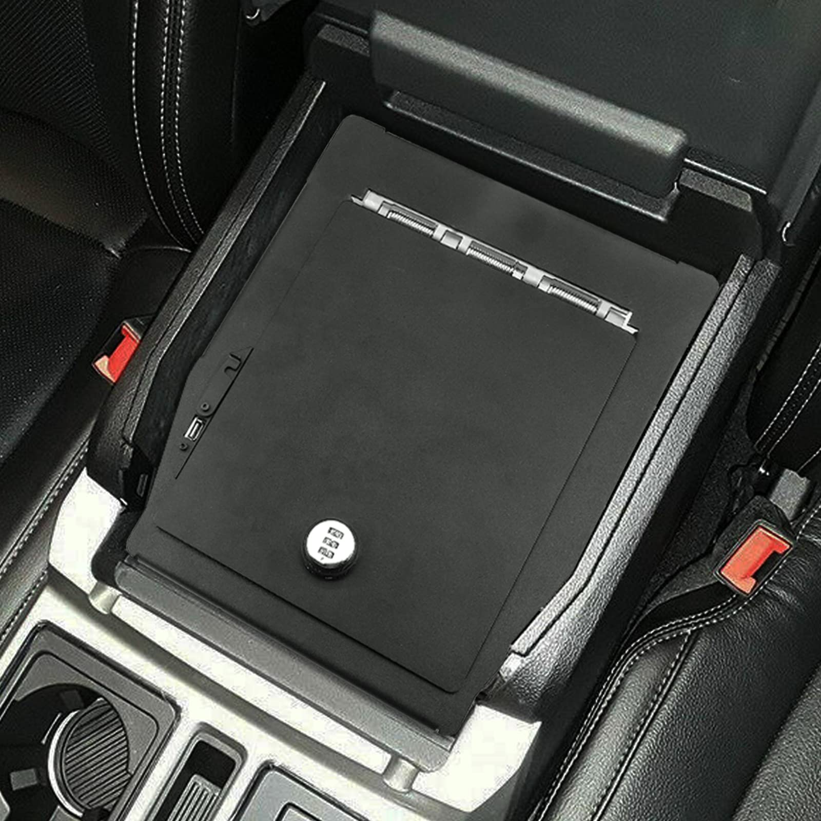 Buy 3mirrors Center Console Safe Safe with Springs Hinge Compatible ...