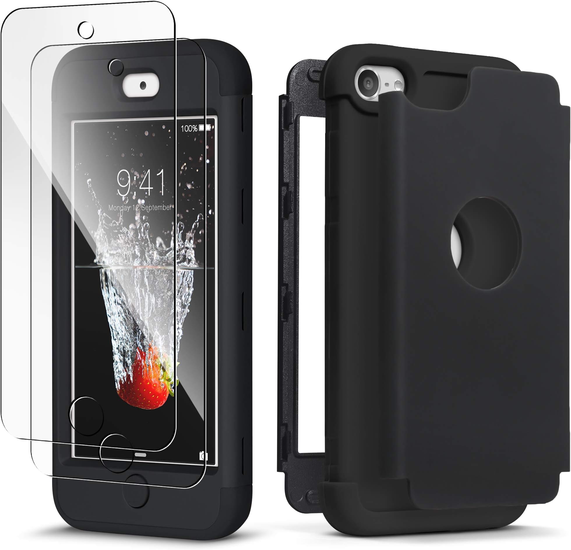Amazon.com: IDWELL iPod Touch 7th Generation Case with 2 Screen ...