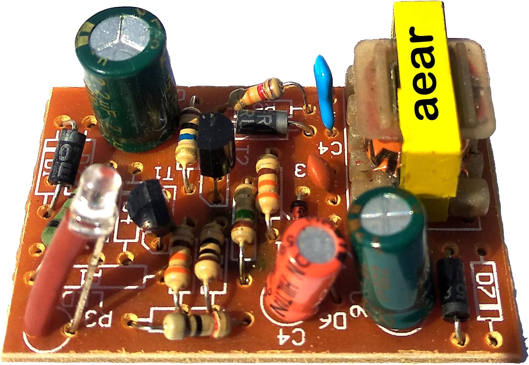 5V 2A Power Supply Board (PCB) (220V AC to 5V DC SMPS Power Supply PCB ...