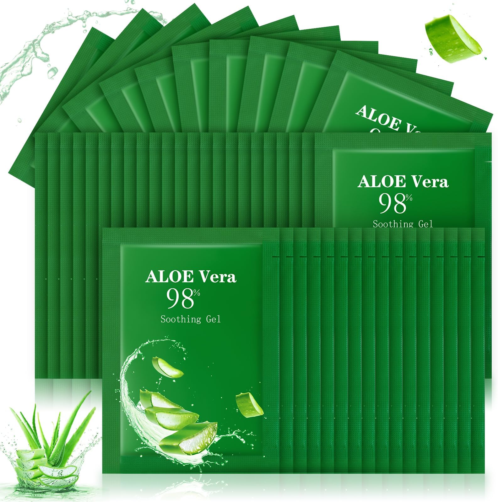 Amazon.com : Siifert 60 Pcs Aloe Vera Gel Bulk Aloe Vera Gel for ...