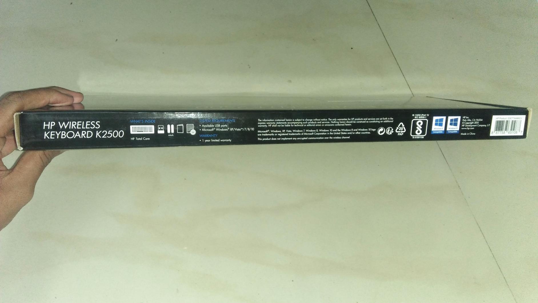 Amazon.in: Buy HP K2500 Wireless Keyboard Online at Low Prices in India ...