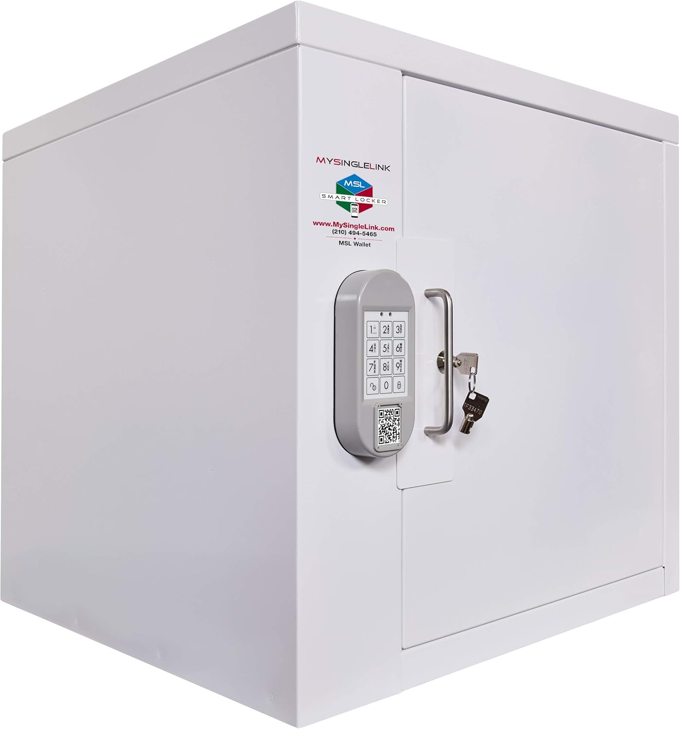 Amazon.com: MySingleLink Locker (18" - White) is Delivery Lock Box for ...