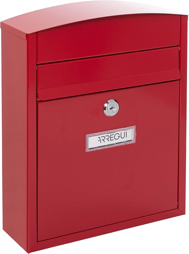 ARREGUI Compact E5736 Steel Individual Mailbox, Wall Mail Box, Outdoor ...