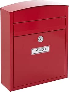 ARREGUI Compact E5736 Steel Individual Mailbox, Wall Mail Box, Outdoor ...