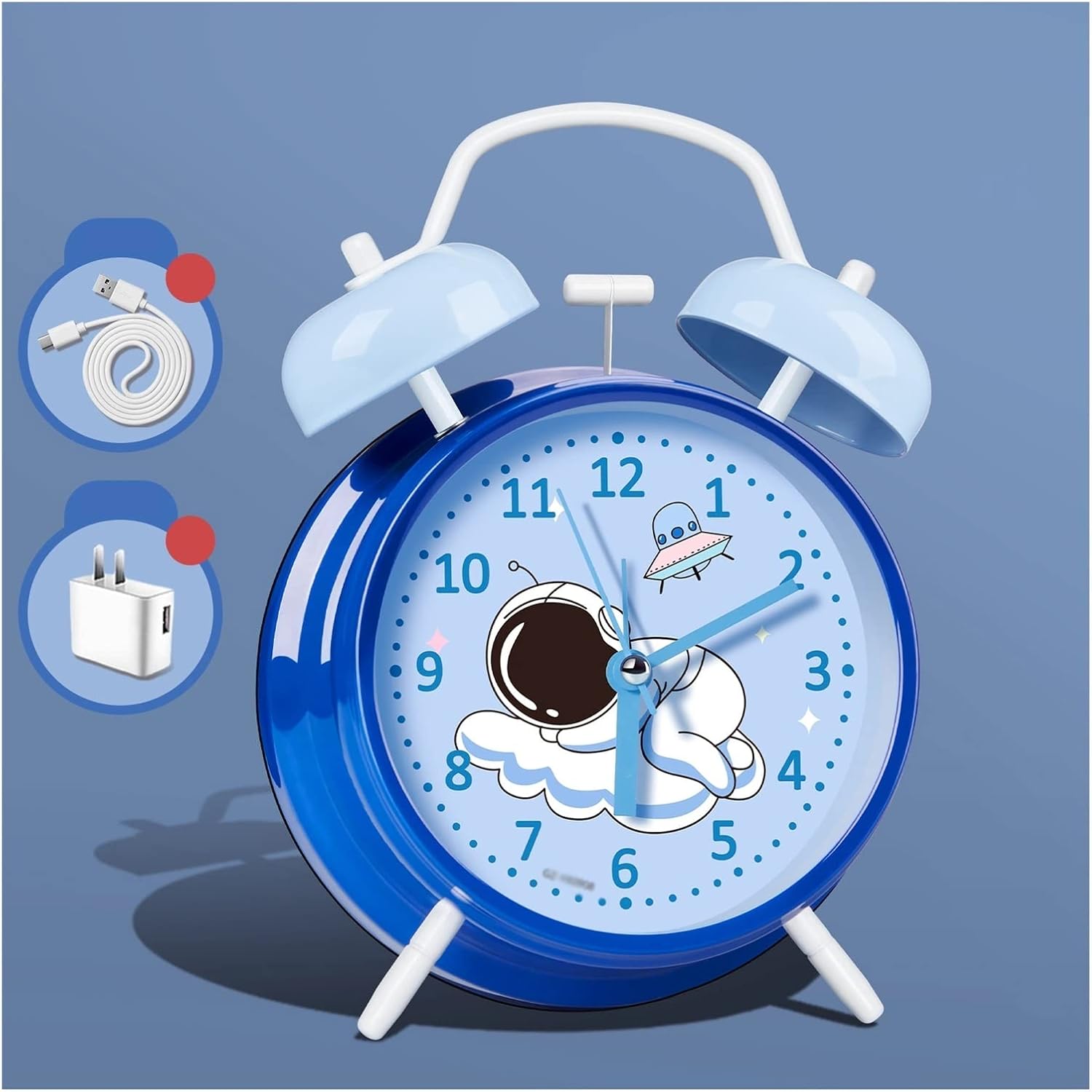 Alarm Alarm Clock for Heavy Sleepers Adults Kids Bedrooms Teens Non ...