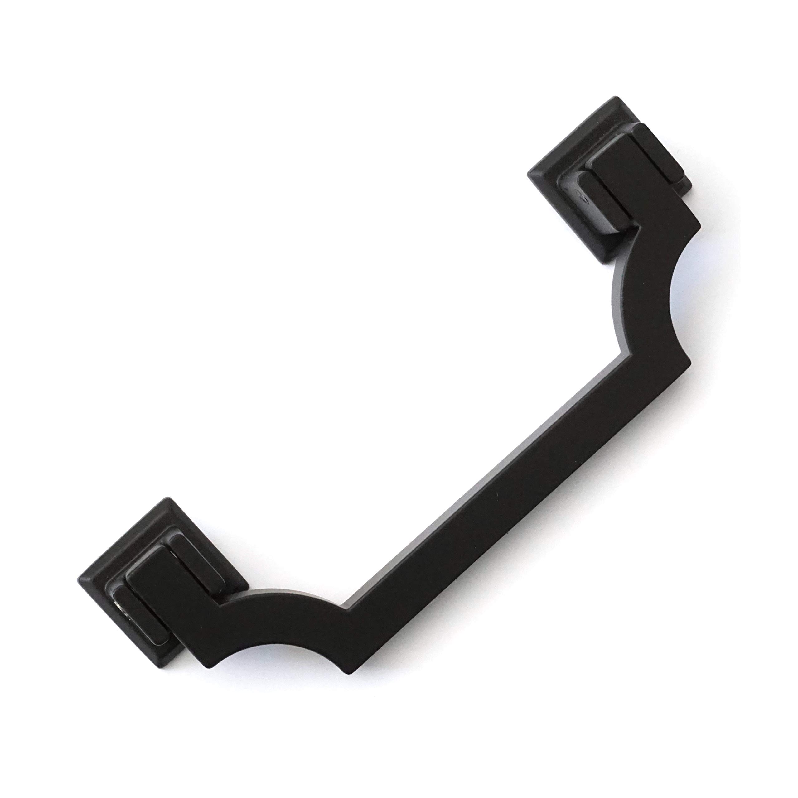 LBFEEL 2.5" 3.75" Black Heft Droop Drawer Pulls Dresser Kitchen Cabinet ...