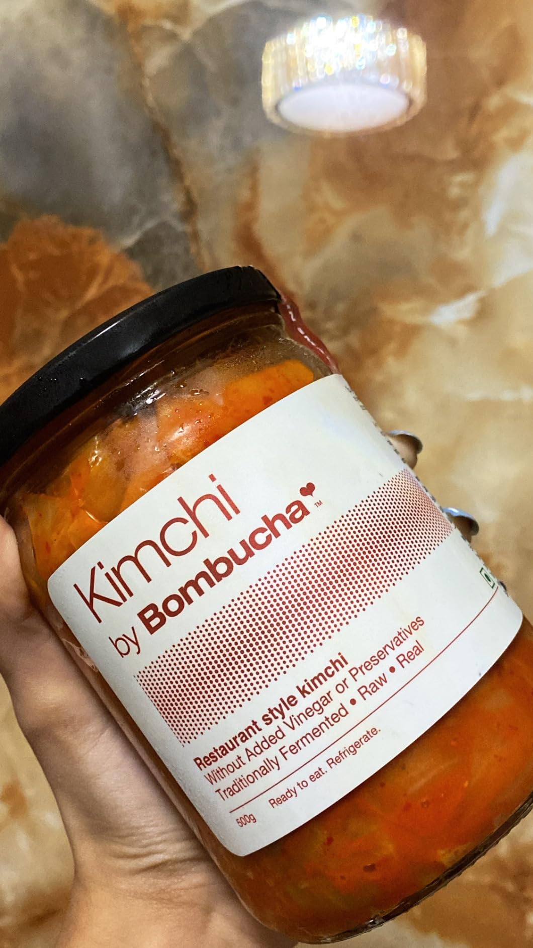 Bombucha Chinese Restaurant Style Kimchi 500G | 100% Veg | Spicy ...